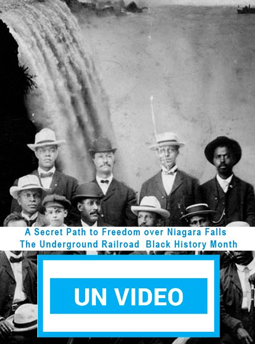 A Secret Path to Freedom over Niagara Falls The Underground Railroad ...