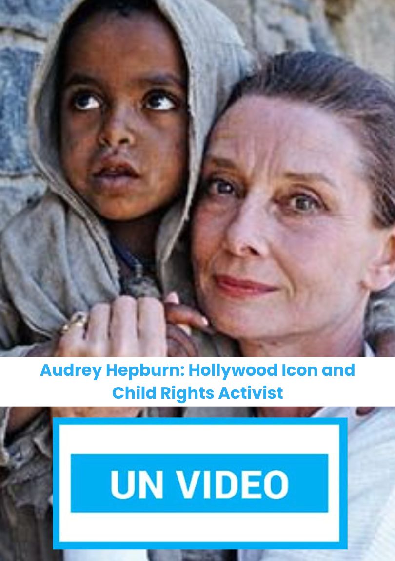 Audrey Hepburn: Hollywood Icon and Child Rights Activist