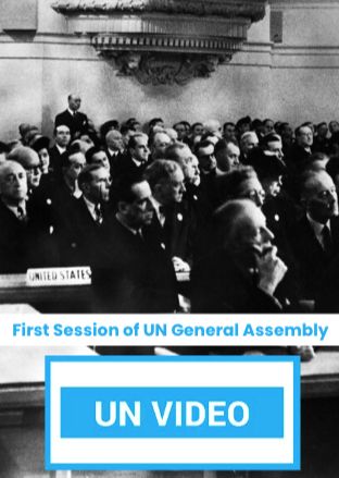 First Session of UN General Assembly - 10 January 1946