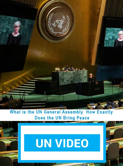 What is the UN General Assembly How Exactly Does the UN Bring Peace